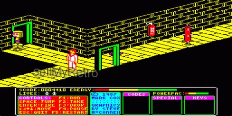 Sinclair Ql 3d Arcade Game Alien Hijack