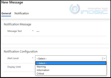 create alerts and notifications in dynamics 365 crm for task event or