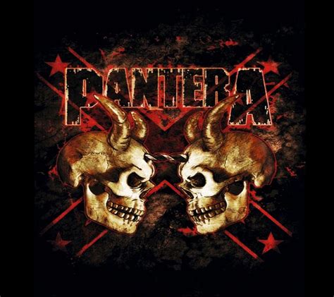 Power Metal By Pantera Heavy Metal Art Pantera Fabric Poster
