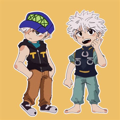 My Favorite Killua Outfits 2 By Smol Link On Deviantart