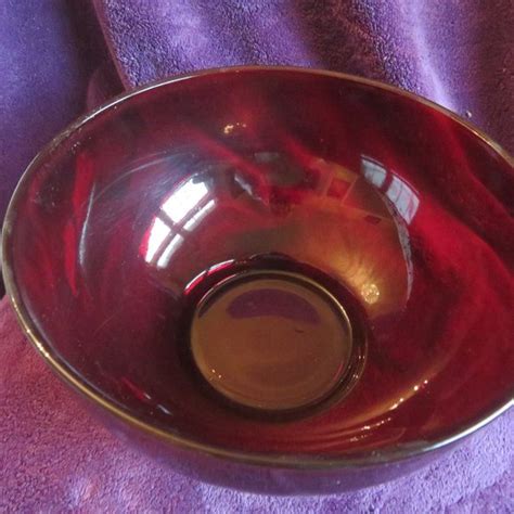 Royal Ruby Kitchen Royal Ruby Glass Bowl Poshmark