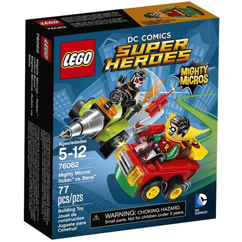 Lego Super Heroes Mighty Micros Robin Vs Bane 76062