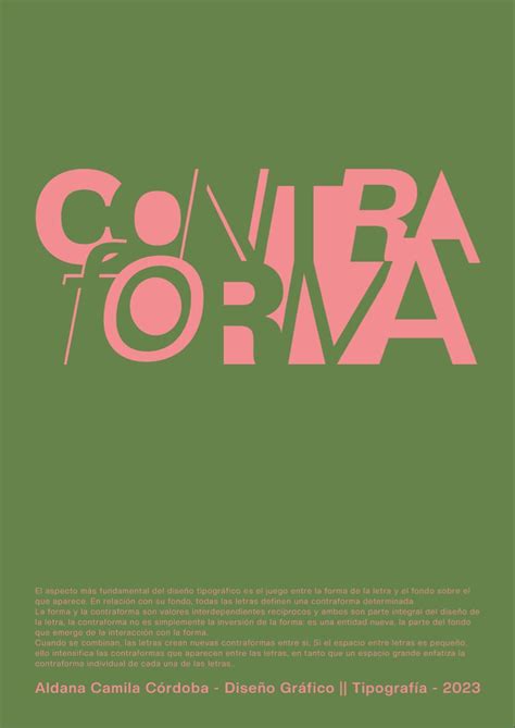 Tipografía “contraforma”