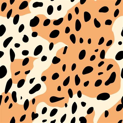 Premium Photo A Close Up Of A Leopard Print Pattern With Black Spots