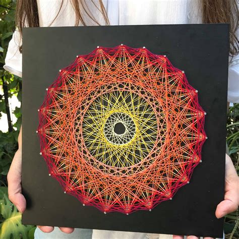 String Art Hilomandala Intricate String Art Designs Mandala String