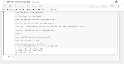 The Course Id Of Unstructured Classification Is 55943