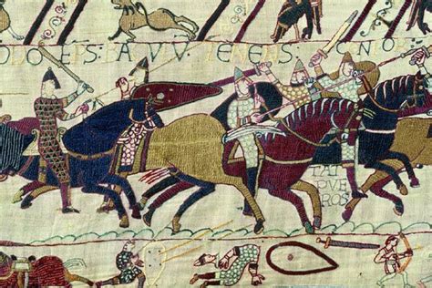 Bayeux Tapestry Bayeux Tapestry Tapestry Battle Of Normandy
