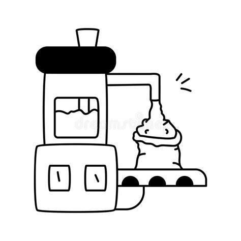 Take A Look At This Premium Icon Of Flour Mill In Modern Style Stock Illustration Illustration