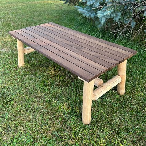 Thermafusion Cedar Log Coffee Table