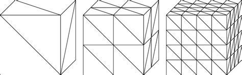 The First Three Levels Of Grids Used In Example 5 Download Scientific Diagram