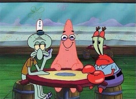 Create Meme Mr Krabs Spongebob Spongebob Patrick And Squidward