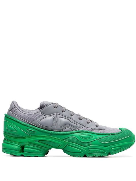 Shop adidas x Raf Simons Ozweego leather sneakers with Express Delivery ...