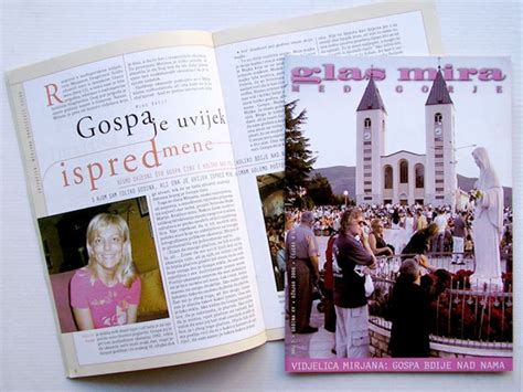 Glas Mira Međugorje časopis 5x Mirjana Dragičević Soldo