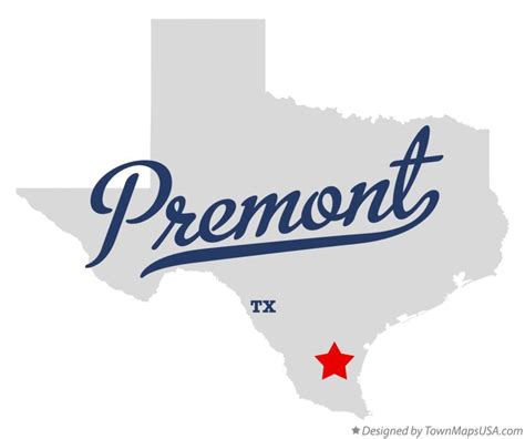 Map Of Premont Tx Texas