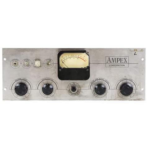 1953 Ampex Model 350 Tube Tape Recorder Mono Mic Preamplifier Reverb