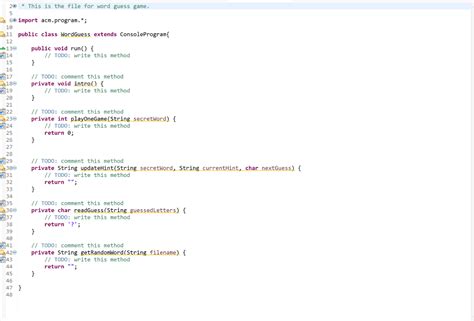 Solved Java Word Guess Problem First 2 Pics Are
