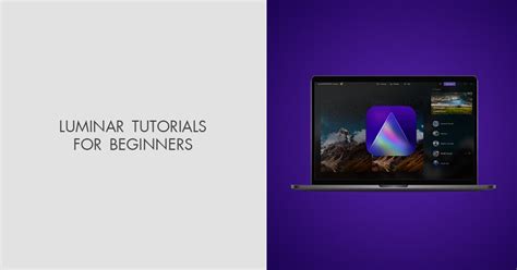 Simple And Effective Luminar Tutorials For Beginners