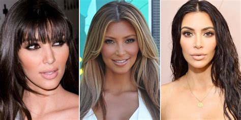 Kim Kardashians Hair Evolution A Timeline Aadzq
