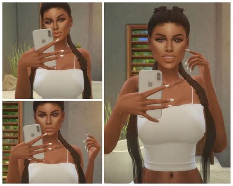 Mirror Selfies Pose Pack Sims 4 Selfie Mod Sims 4 Selfie Poses Cc