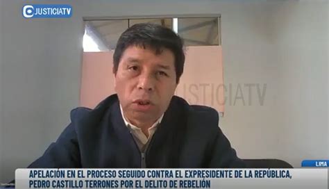 Pj Suspende Audiencia Contra Pedro Castillo Porque Su Abogado Renunció
