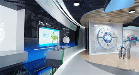 Economic Development Zone Exhibition Hall Behance