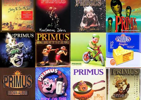 Primus Album Covers