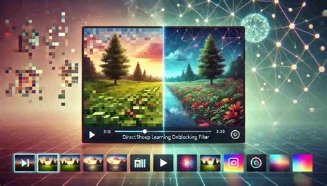 Directshow Deep Learning Deblocking Ai Filter