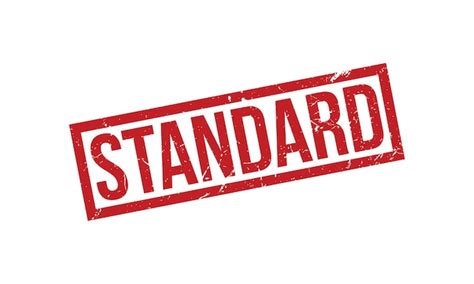Premium Vector Standard Rubber Stamp Seal Vector