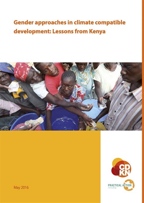 Gender Approaches In Climate Compatible Development Lessons From Kenya