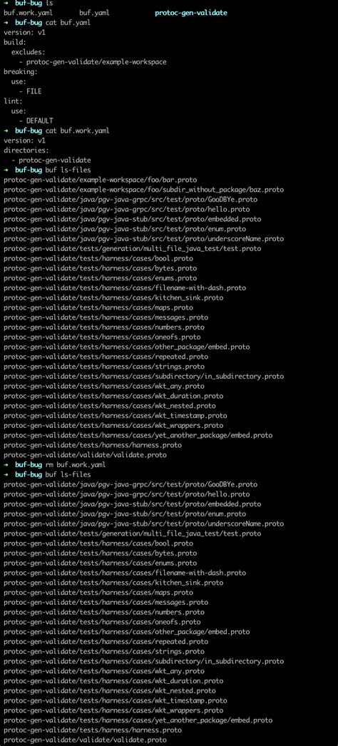 Buildroots Is Not Respected When Workspace In Use · Issue 1620