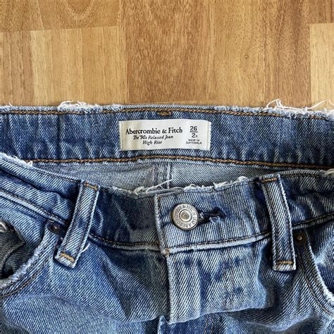Abercrombie And Fitch Denim 90s Relaxed Jean High Depop