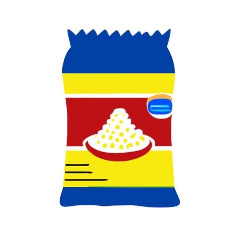 Premium Vector Packet Of Active Dry Yeast Icon