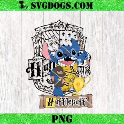 Stitch Harry Potter Hufflepuff Png