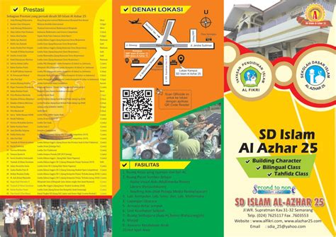 Brosur Sd Islam Al Azhar 25 Semarang Al Azhar Kalibanteng