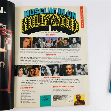 Flex Magazine June 1986 Gea Johnson Shawn Ray