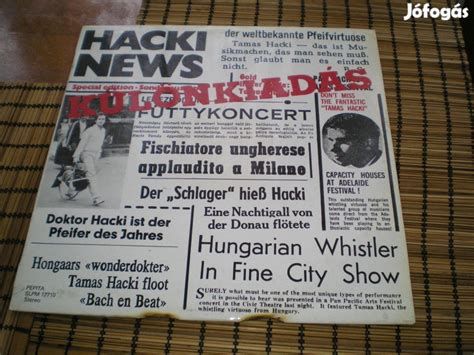 Hacki Tamás 1983 Bakelit Lemez Lp újszerű Xiv Kerület Bakelit Cd Kazetta Jófogás