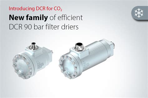 New High Efficiency Filter Driers For Co₂ With Up To 90 Bar Working