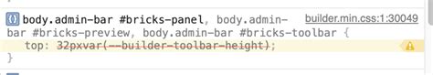 Solved Bricks 20 Alpha Css Syntax Error In Buildermincss Bugs