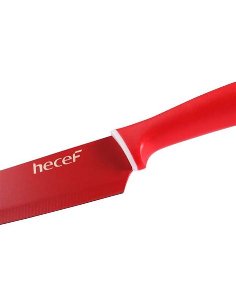 Hecef Knife Set 6 Pcs Kitchen Knife Set All Knife Includes Matching Knife Blade Protector