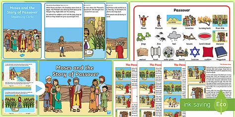 Moses And The Story Of Passover Resource Pack Teacher Made