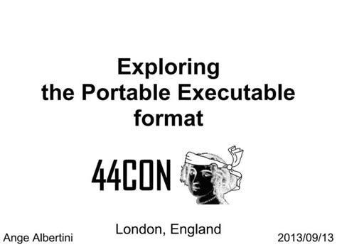 Exploring The Portable Executable Format Pdf Programming Languages