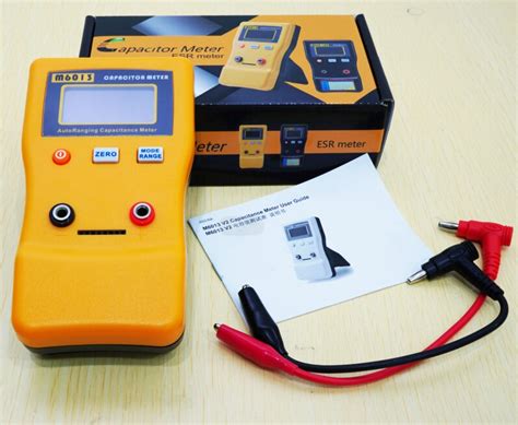 M6013 High Precision Capacitor Meter Measuring Cap Vicedeal