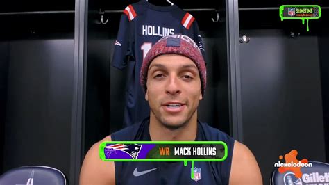 Nickelodeon Insider Dylan Schefters Favorite Player New England Patriots Wide Receiver Mack