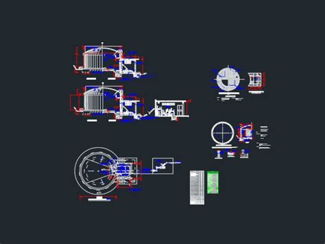 Tanque 265 M3 En Autocad Descargar Cad 73215 Kb Bibliocad