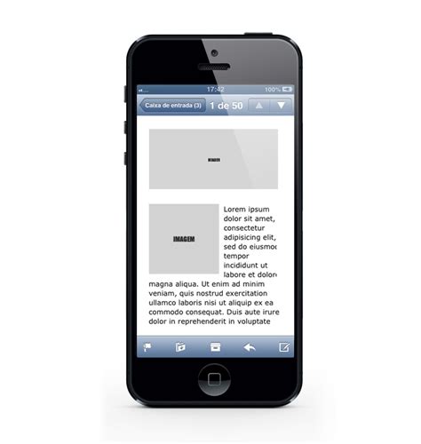 E Mail Newsletter Responsivo Tableless Website Com Artigos E Textos