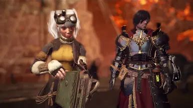 Twin Tails Hair For Handlers At Monster Hunter World Mods And Community