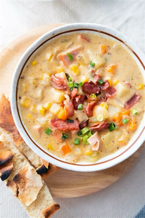 Cheesy Ham Chowder Rasa Malaysia