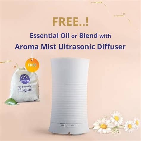 Aroma Mist Ultrasonic Diffuser Air Humidifier Purifier