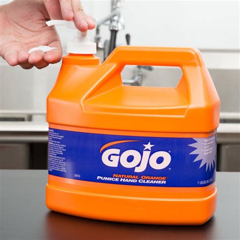 Gojo® 0955 04 1 Gallon Natural Orange Pumice Hand Cleaner