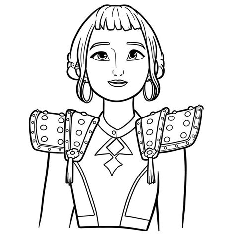 How To Draw Zoey From Kpop Demon Hunters Step By Step Coloring Pages